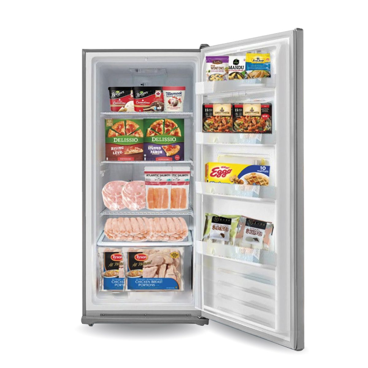 AKIRA RNF-UP500W Non-Frost Up Right Freezer 472L - INTRACORP SDN BHD